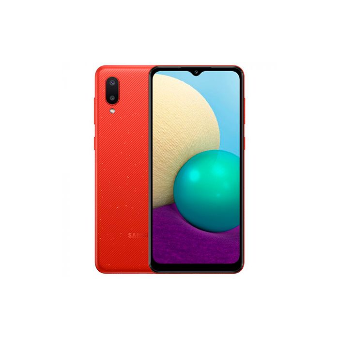 Celular Samsung A02 de 32 GB Color Rojo | RAC